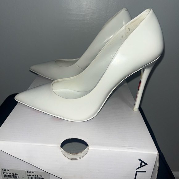 Aldo | Shoes | Aldo Womens White Pumps Size 6 | Poshmark